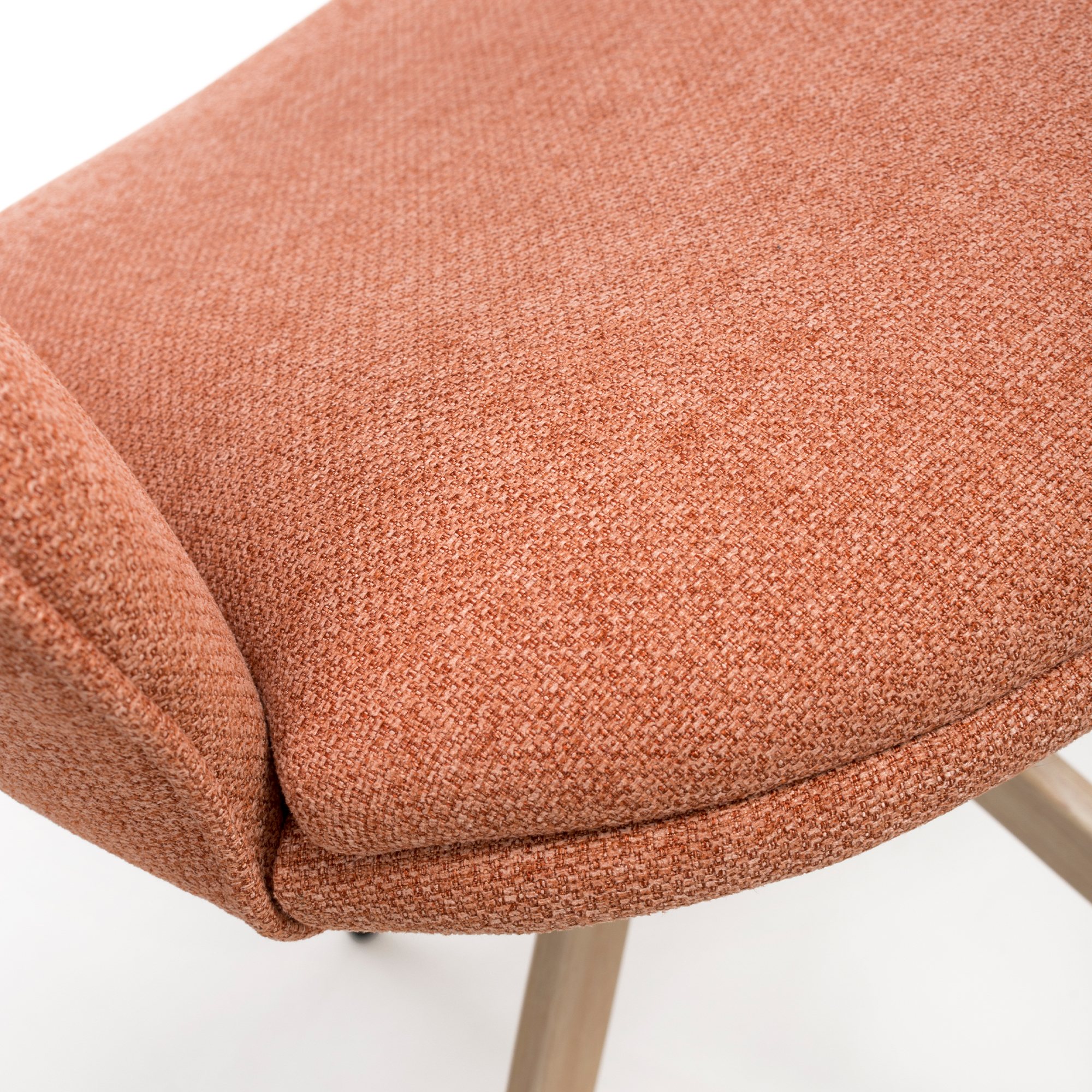 Perth Swivel Chair Brick • Roomes Furniture