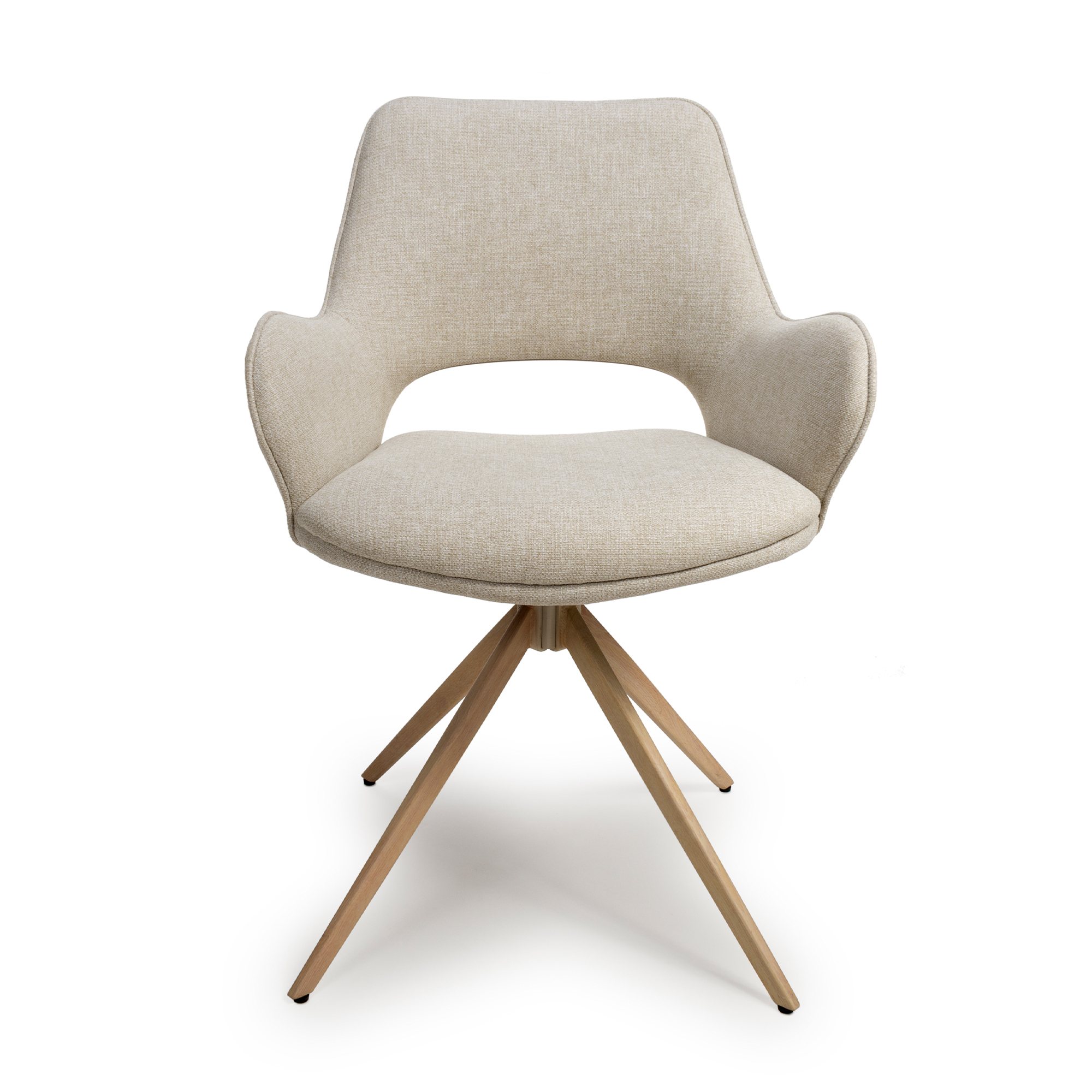 Perth Swivel Chair Natural • Roomes Furniture & Interiors