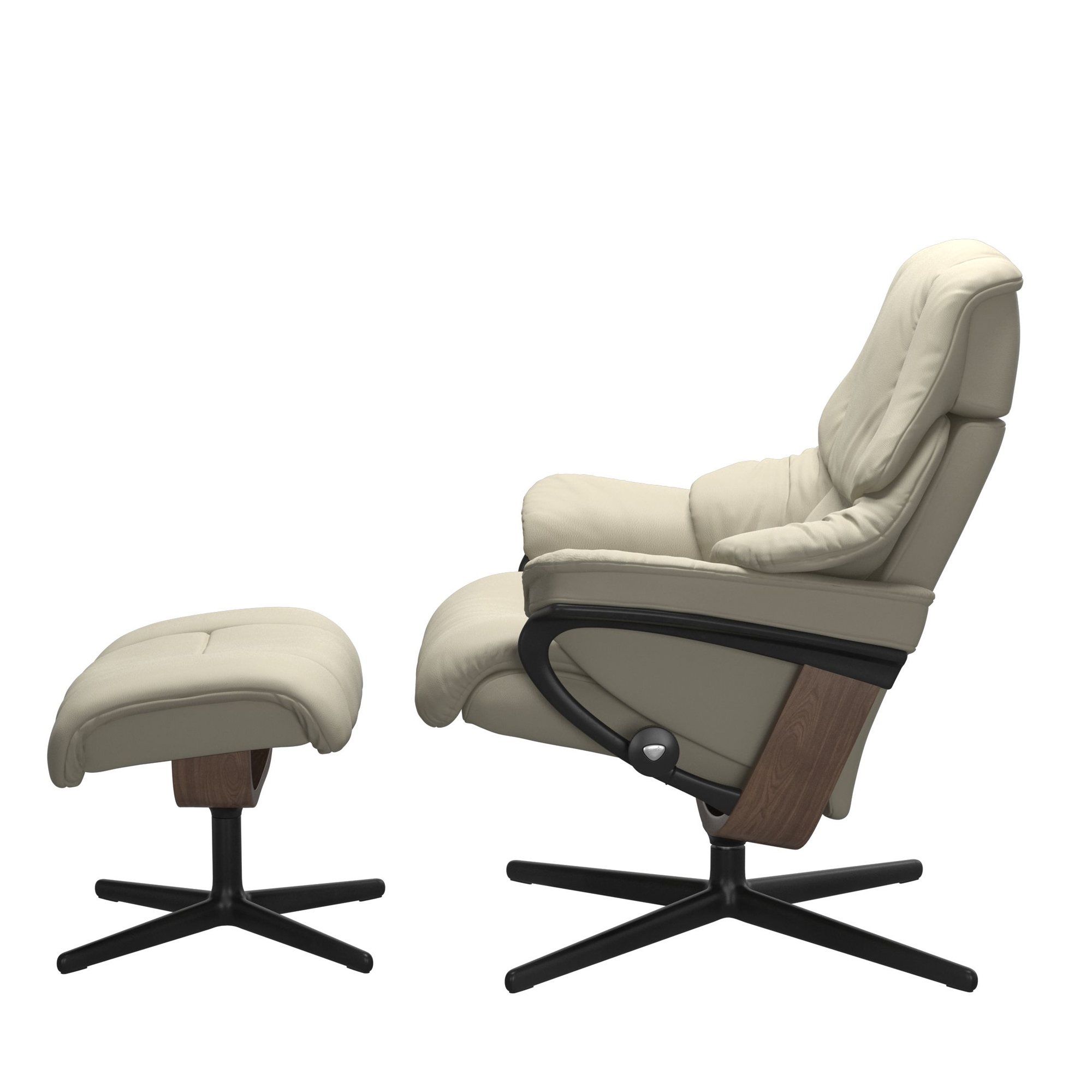 Stressless Reno Recliner Chair Cross Base • Roomes Furniture
