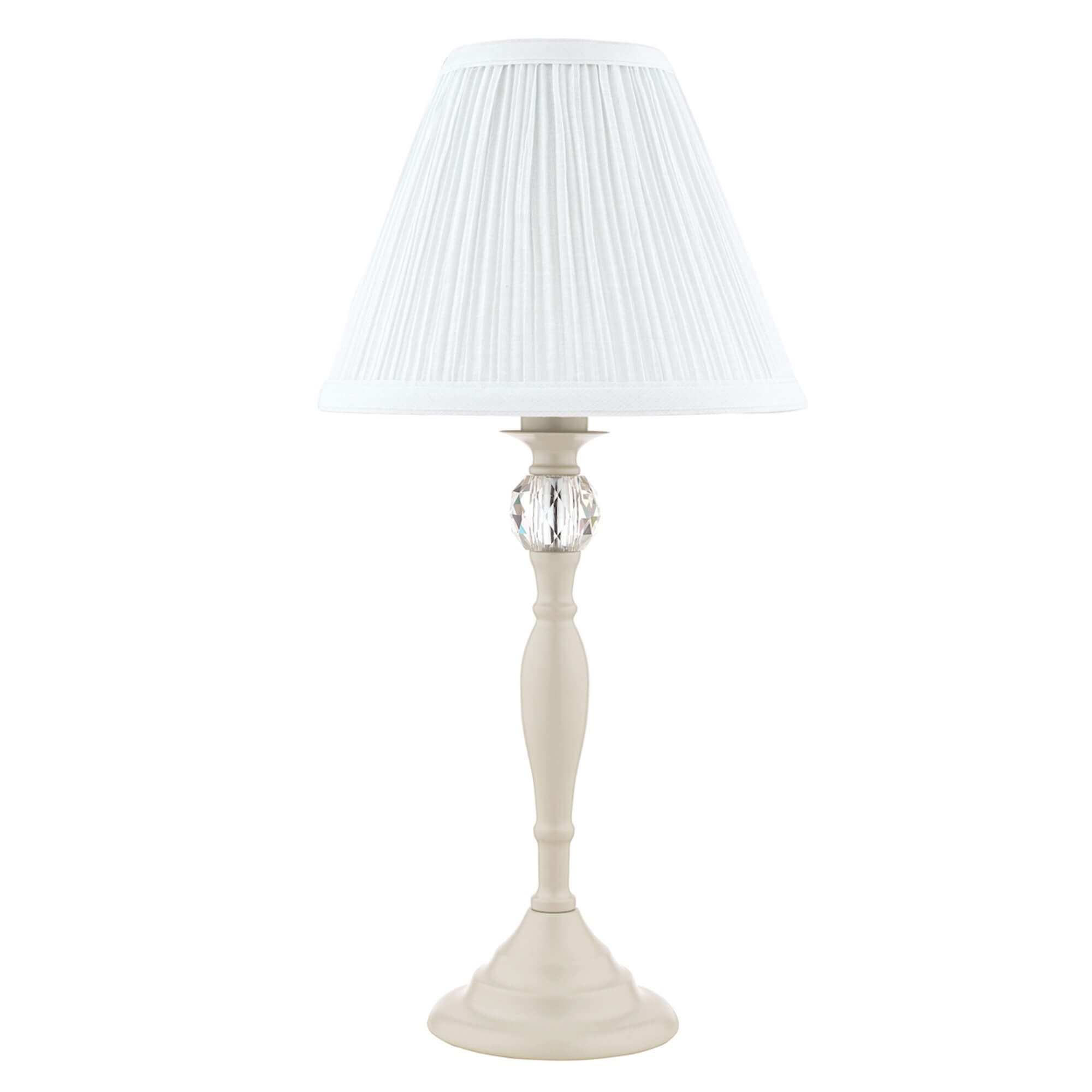 Laura Ashley Ellis Table Lamp Cream With Ivory Shade • Roomes Furniture ...