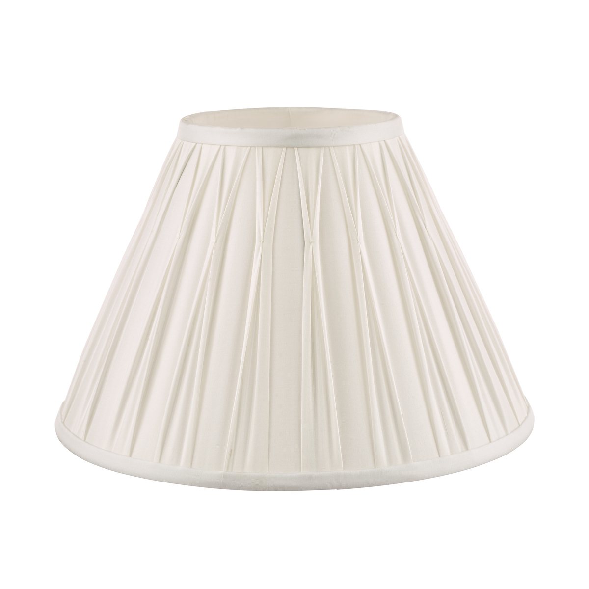 Laura Ashley - Fenn Silk Shade White (12 inch) • Roomes Furniture ...
