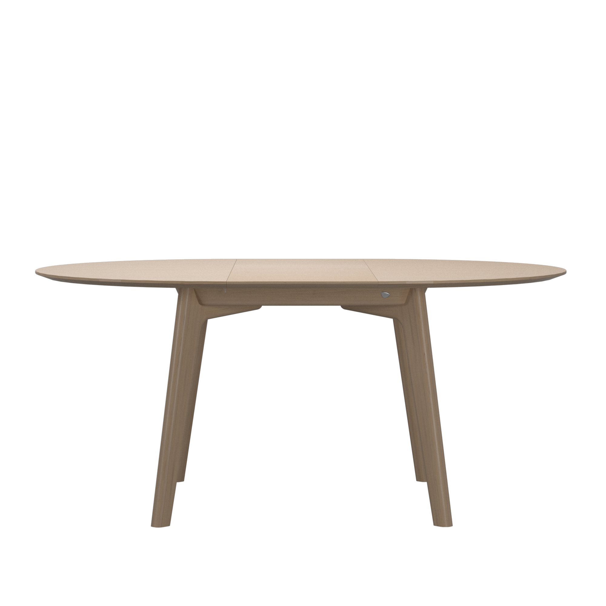 Stressless Bordeaux Quickship Round Dining Table (Natural) • Roomes ...