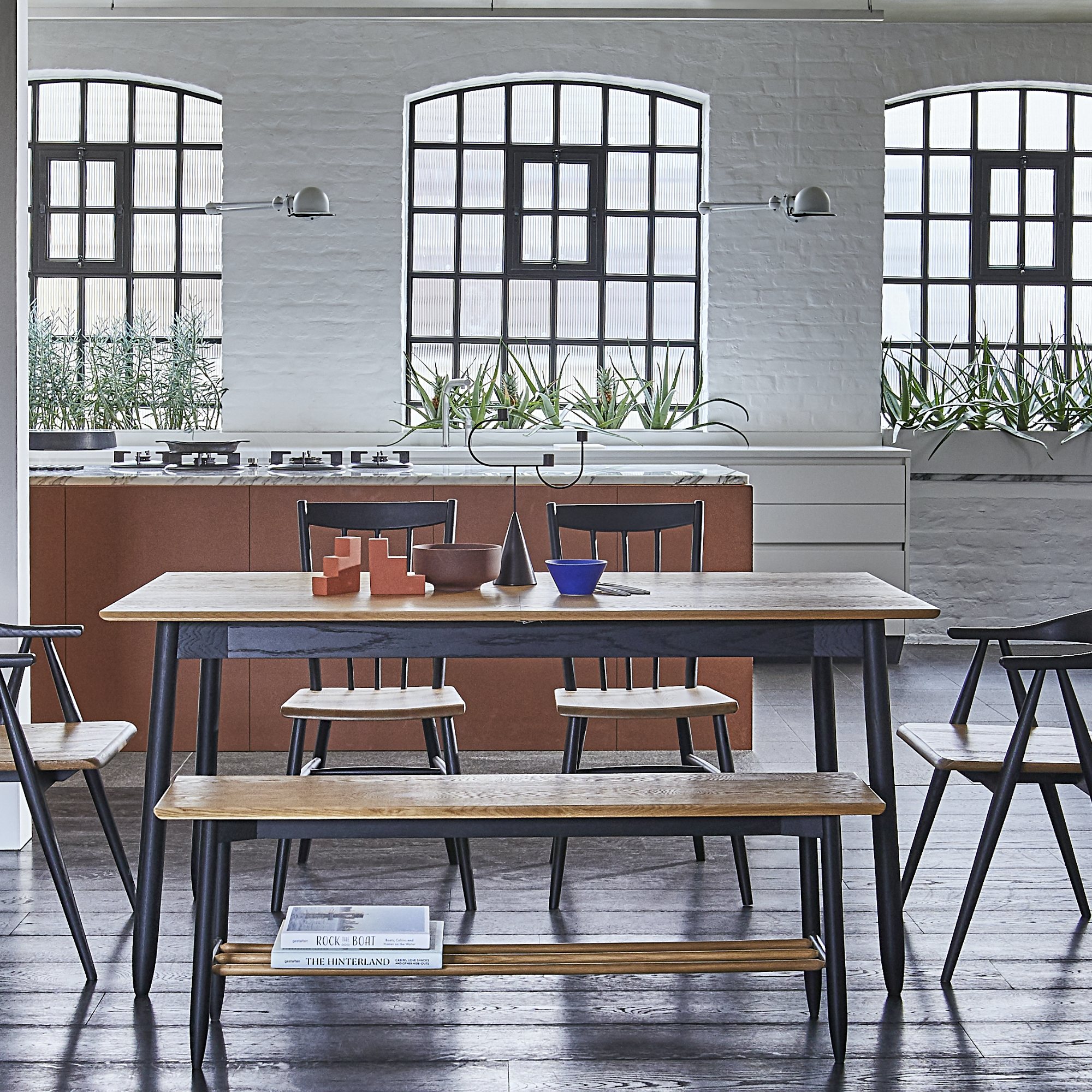 Ercol Monza - Medium Extending Dining Table • Roomes Furniture & Interiors