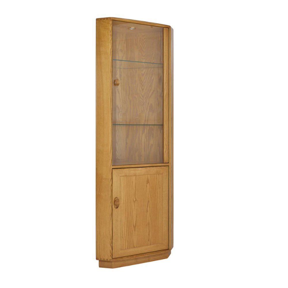 Ercol Windsor Corner Cabinet • Roomes Furniture