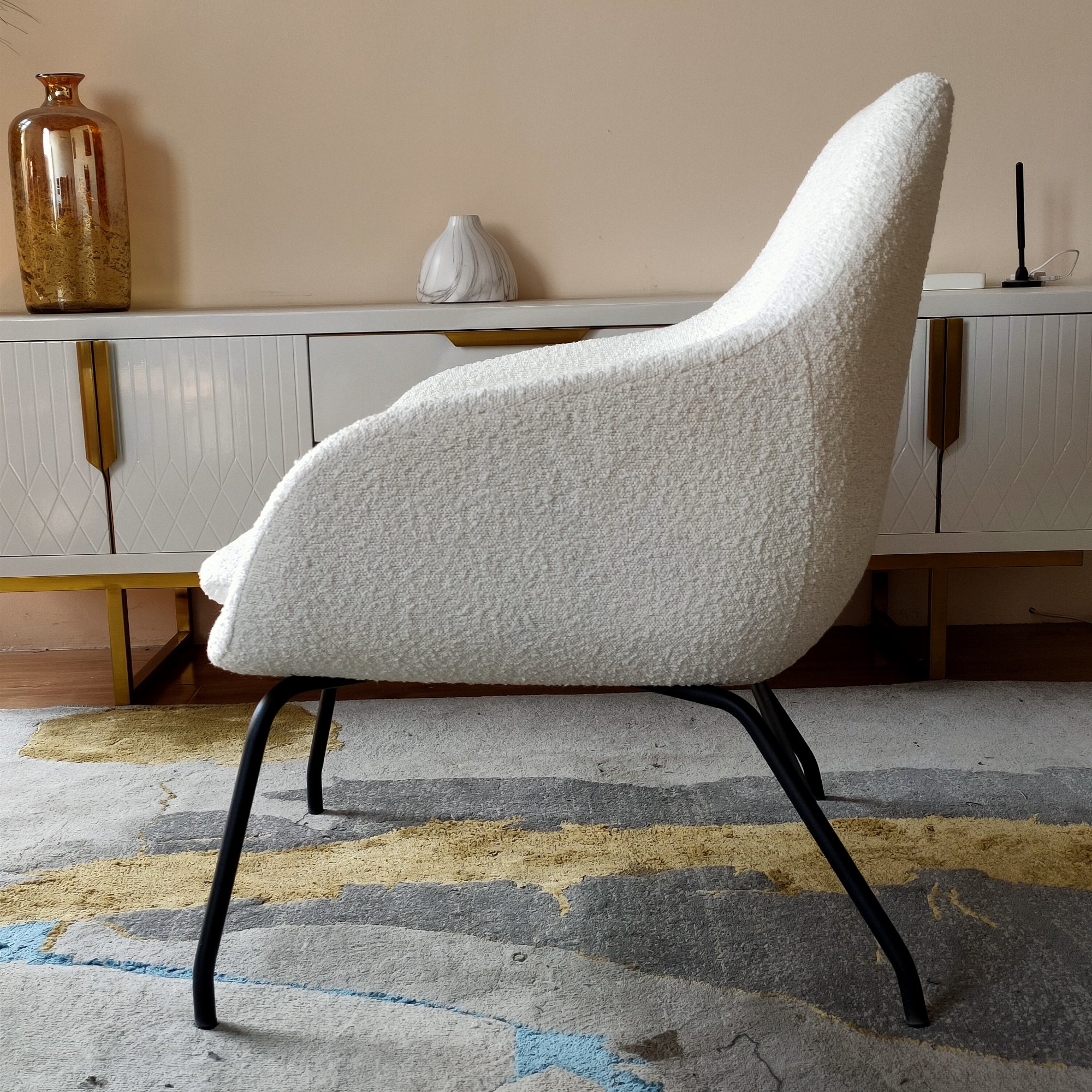 Moby Chair (Ivory) • Roomes Furniture & Interiors