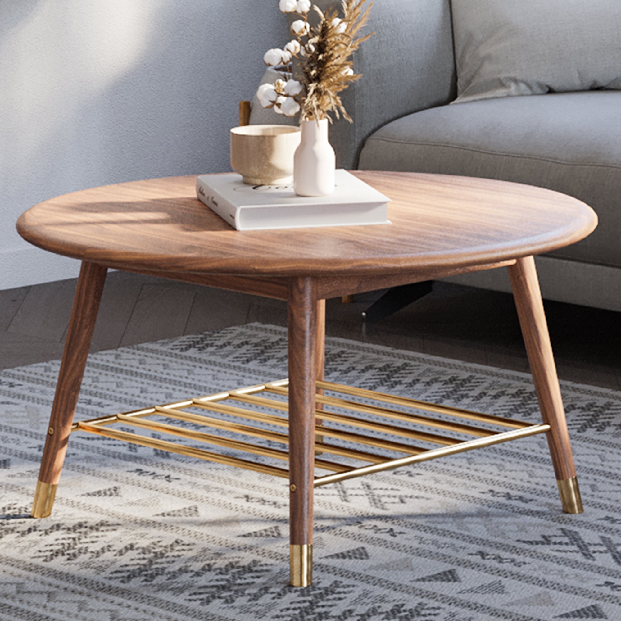 Truso - Circular Coffee Table • Roomes Furniture & Interiors