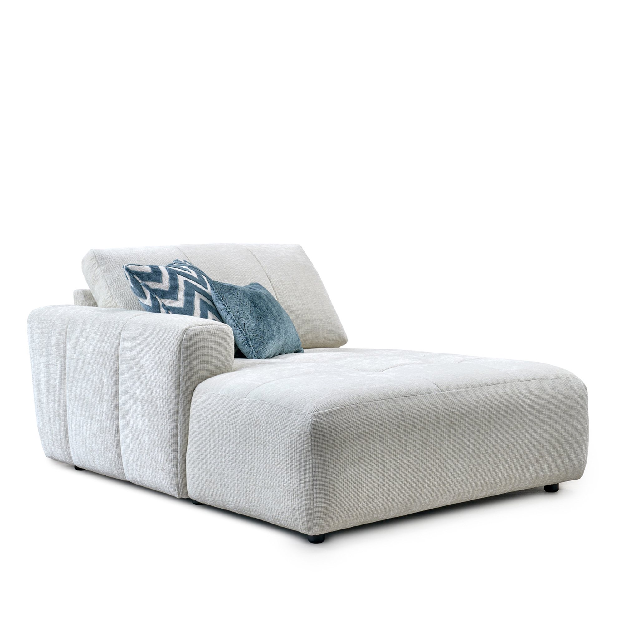 Zeus - Large Chaise Sofa • Roomes Furniture