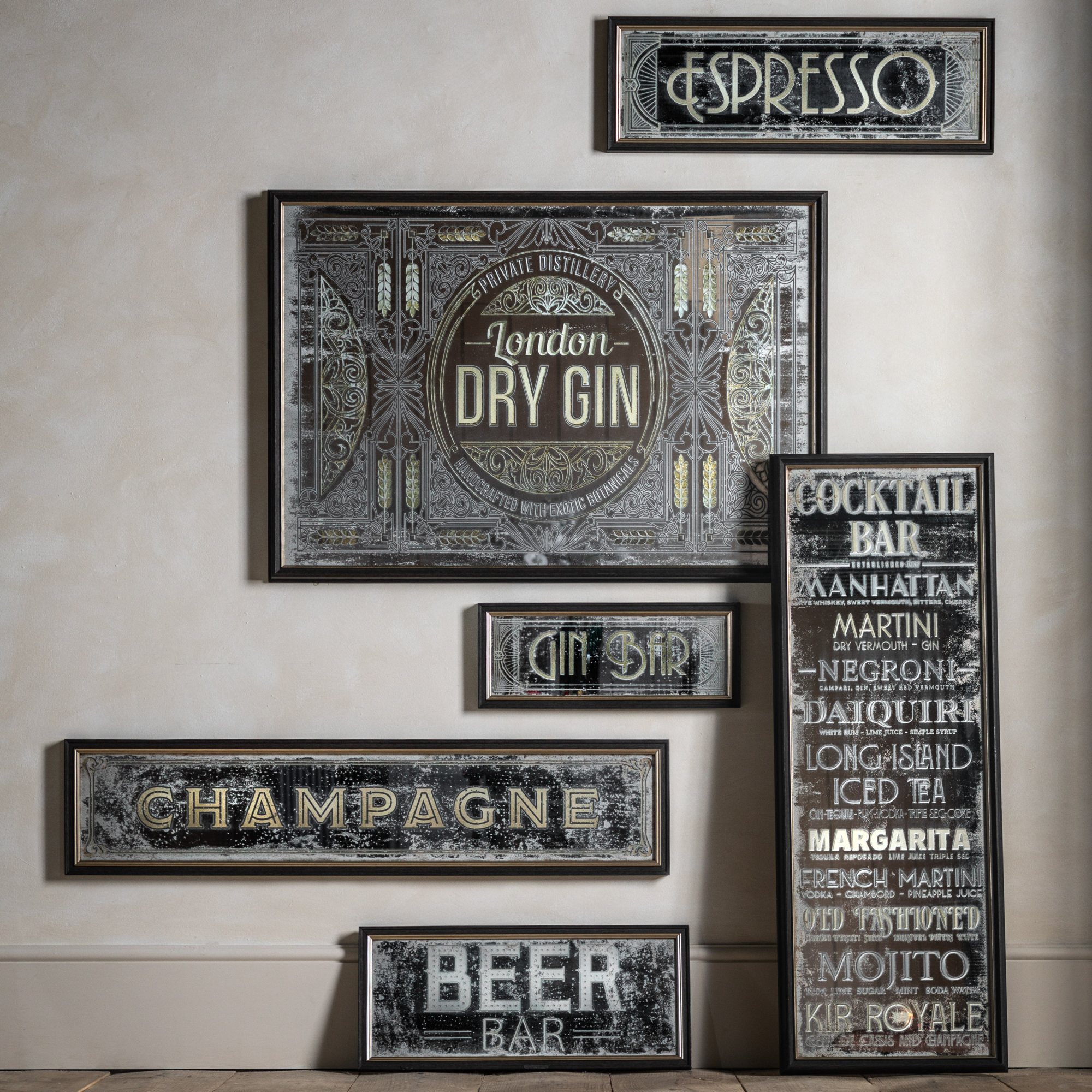 Gallery Direct Champagne - Mirror • Roomes Furniture