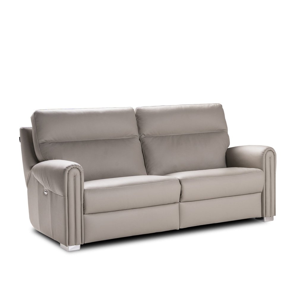 Nicoletti Home Rimini 3 Seater Double Electric Rec • Roomes Furniture