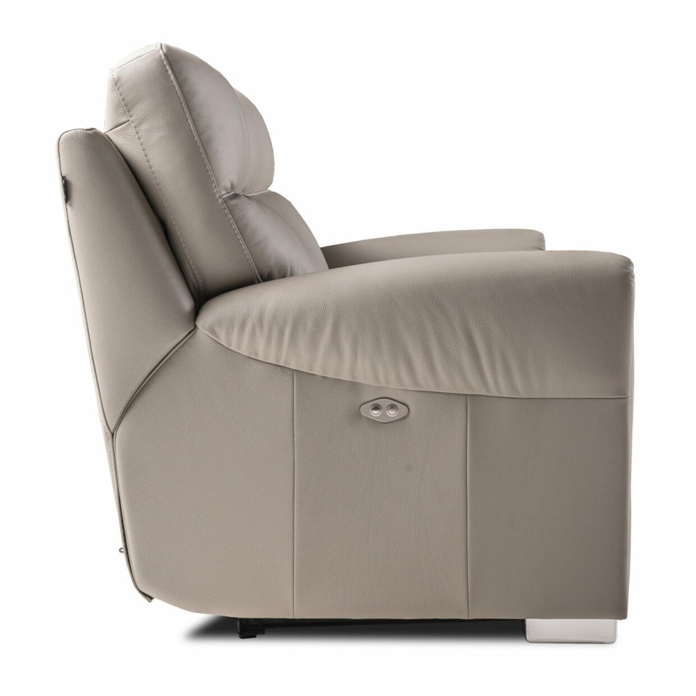 Nicoletti Home Rimini 3 Seater Double Electric Rec • Roomes Furniture