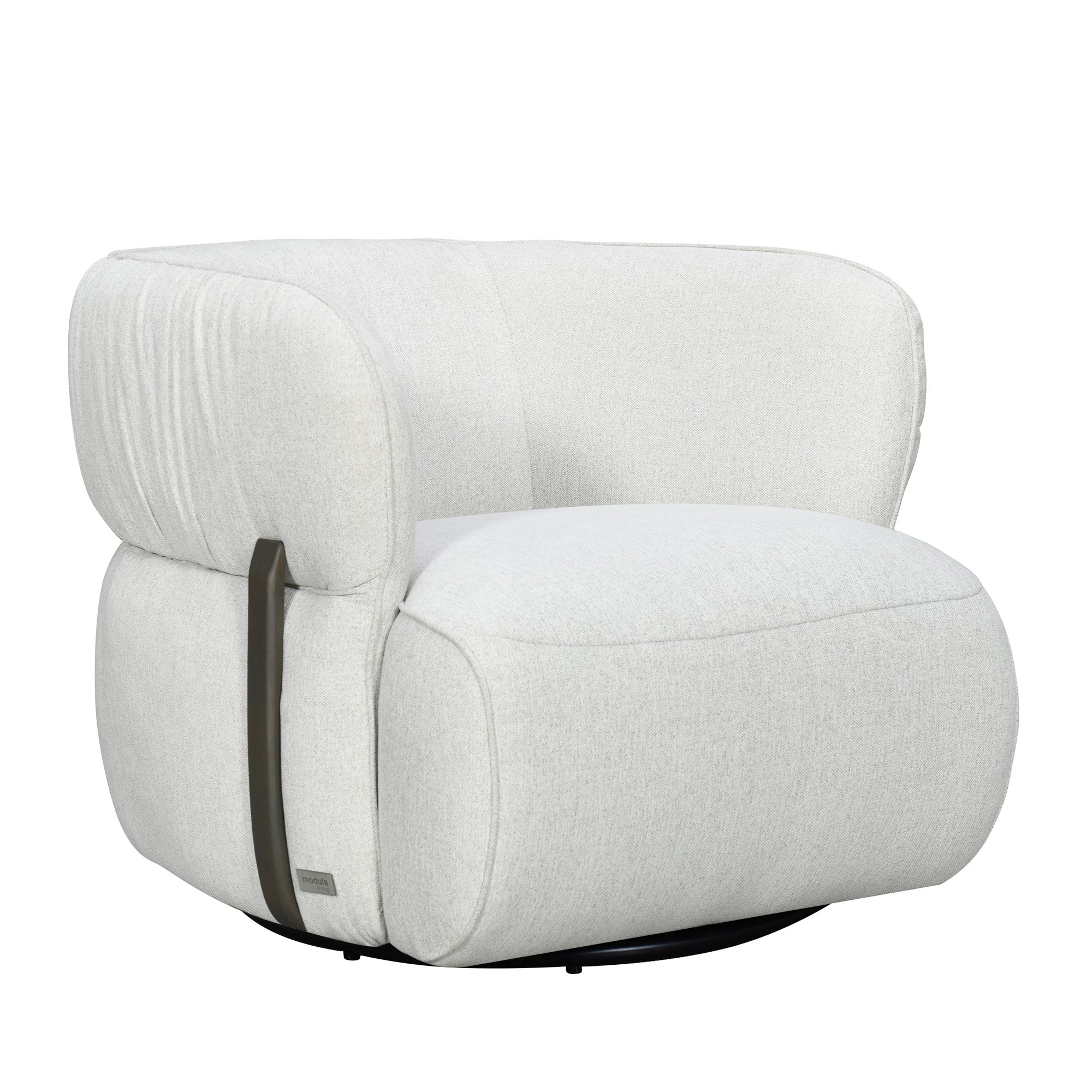 Wexford - White Fabric Chair • Roomes Furniture