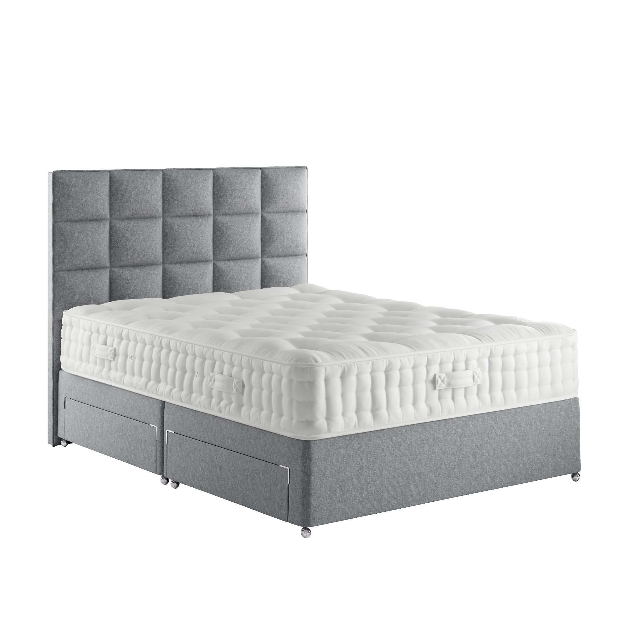 Relyon Royal Osborne Pocket 2000 Mattress and Divan Base Set • Roomes ...