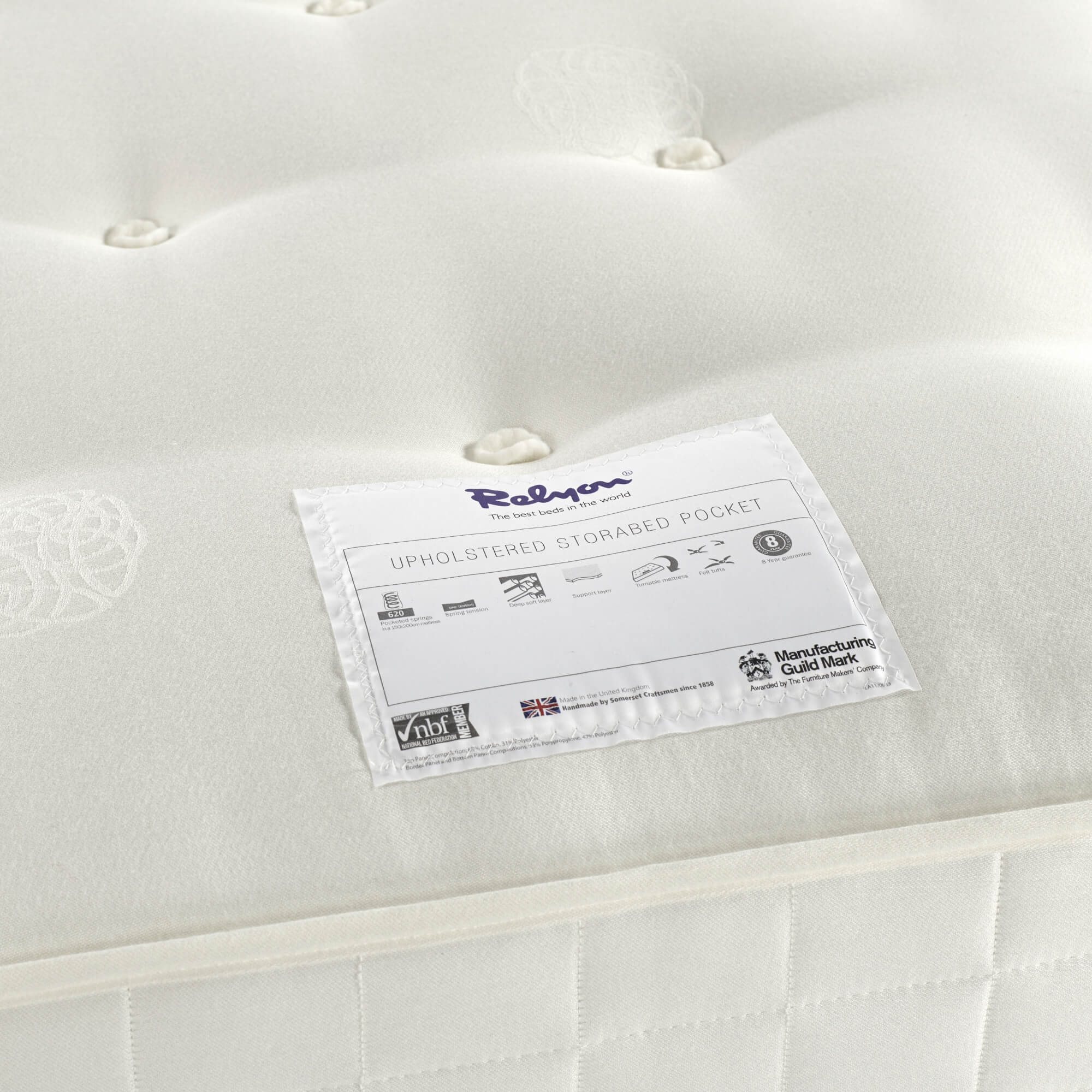 Relyon Storabed Mattress and Base Set • Roomes Furniture