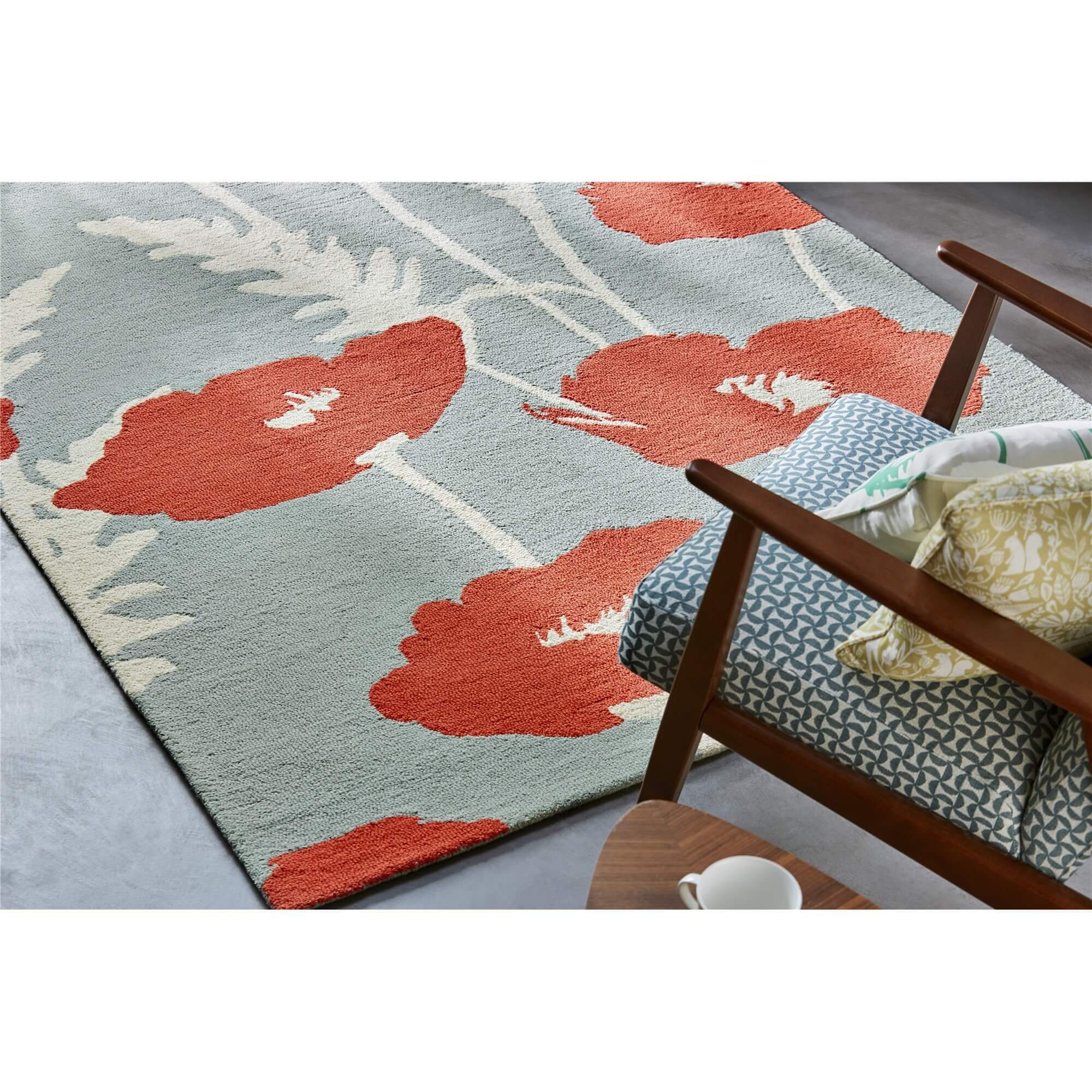 Scion Poppy Pop Sage Poppy Rug • Roomes Furniture & Interiors