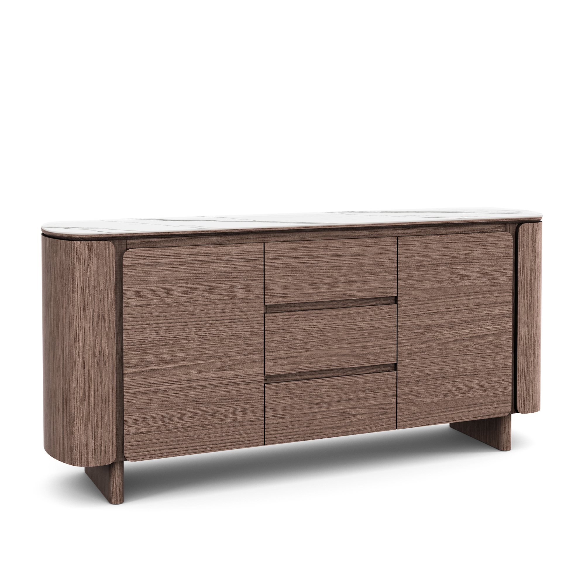 Hatfield Sideboard Stone • Roomes Furniture
