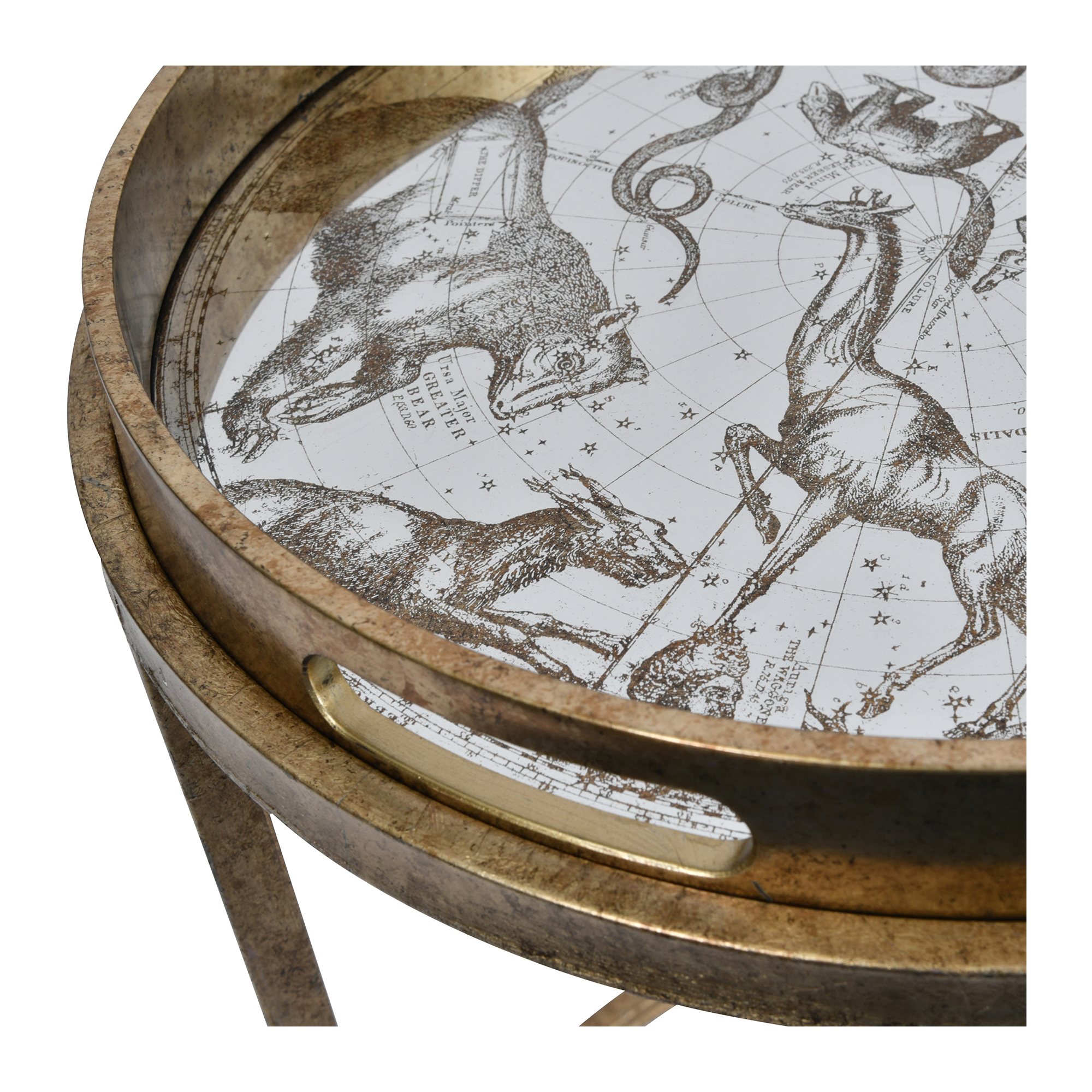 Constellation Map Set of 2 Side Tables • Roomes Furniture & Interiors
