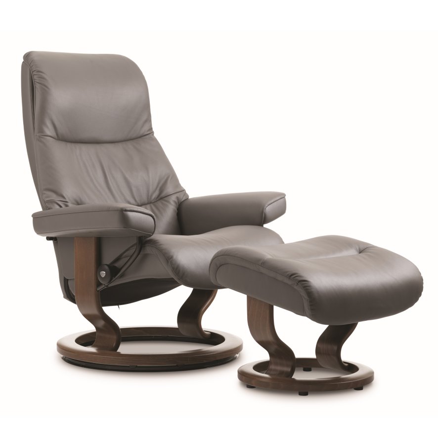 Stressless View Recliner Chair Classic Base • Roomes Furniture
