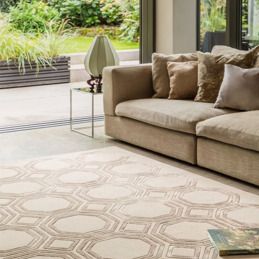 Nexus Rug - Beige • Roomes Furniture