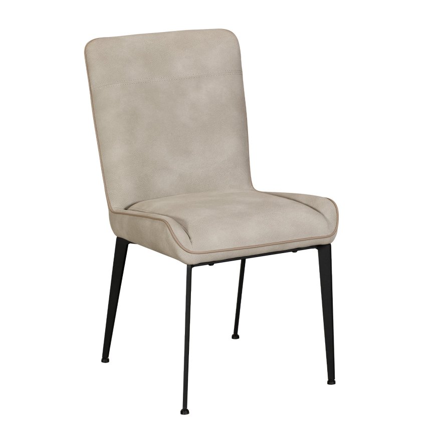 Rebecca Dining Chair Misty Faux Leather • Roomes Furniture