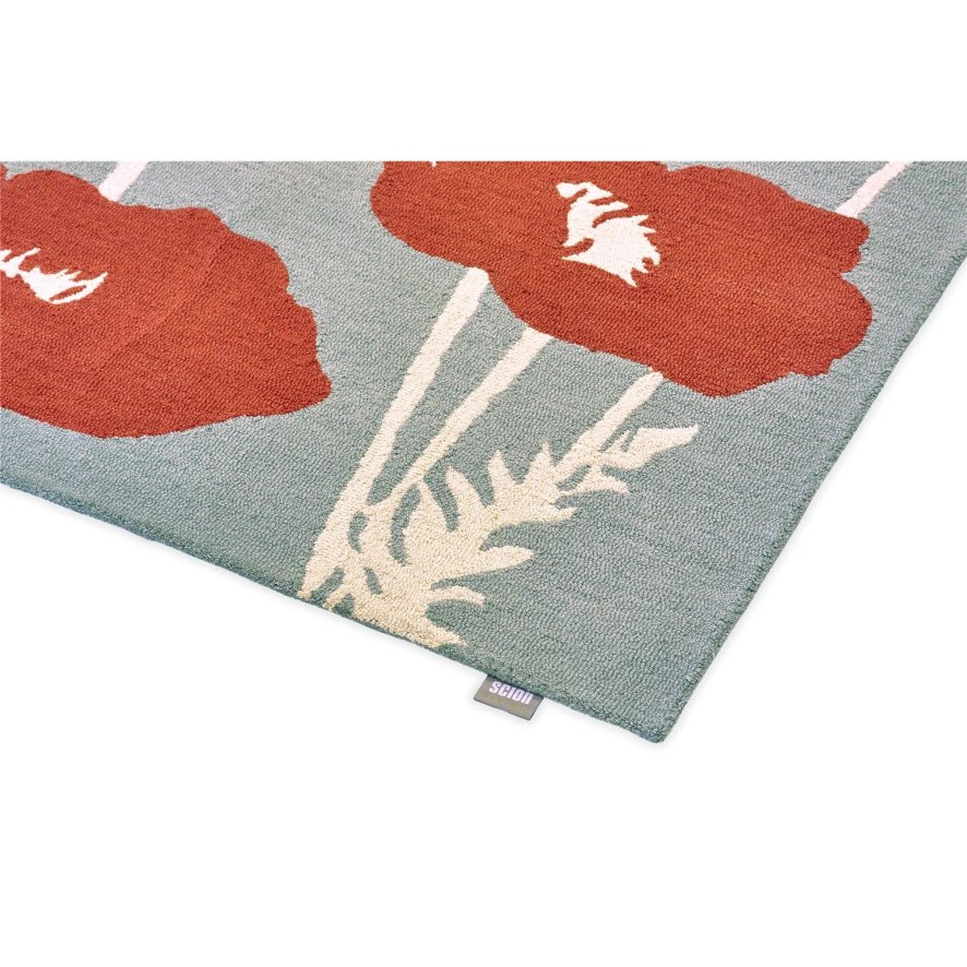 Scion Poppy Pop Sage Poppy Rug • Roomes Furniture & Interiors