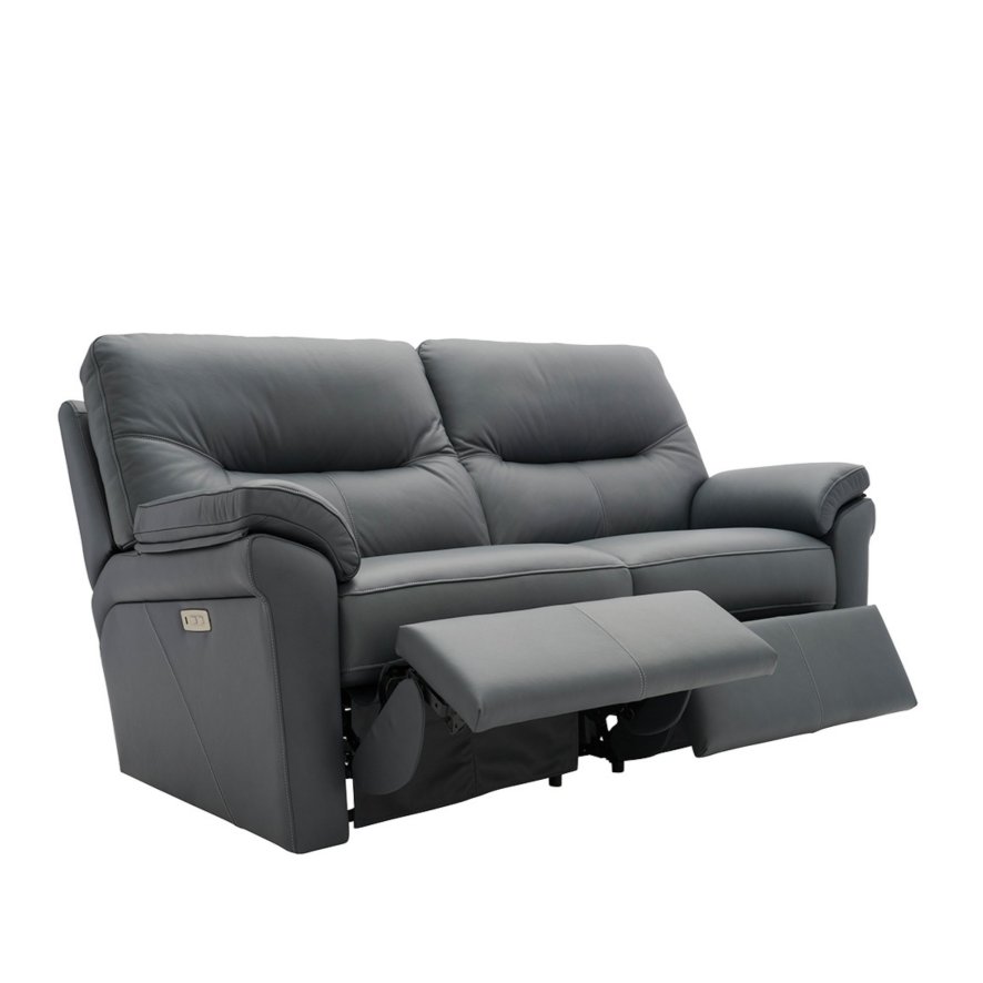 G Plan 3 Seater Recliner Sofa + Lumber Support • Roomes Furniture & Interiors