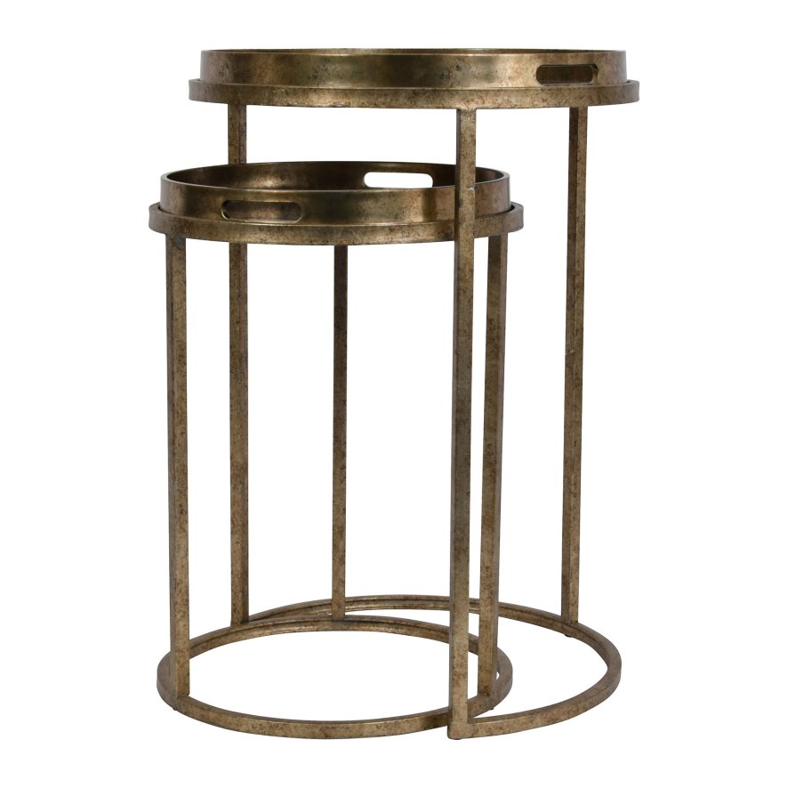 Constellation Map Set of 2 Side Tables • Roomes Furniture & Interiors